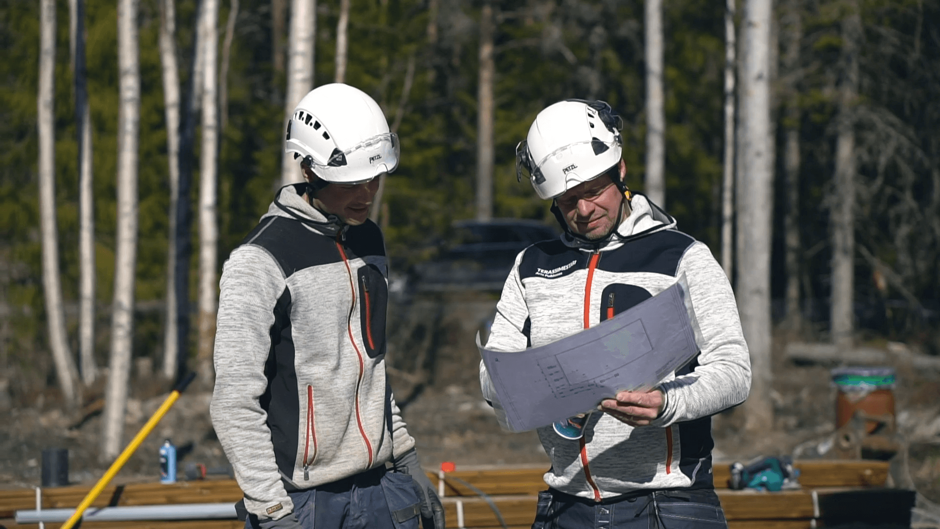 Terassin perustaminen | BCE Pilarimaailma