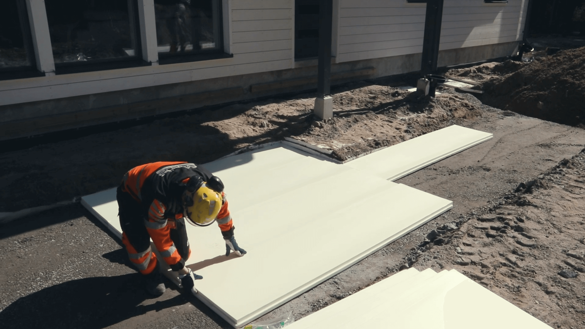 Terassin perustaminen | BCE Pilarimaailma